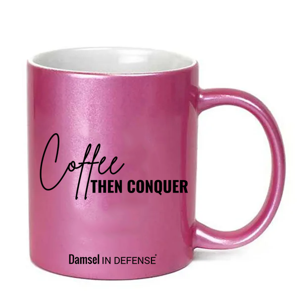 Pink Ceramic 11 oz Mug – The Damsel Store